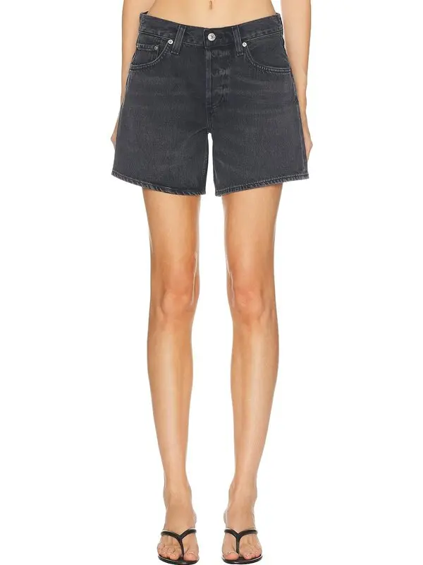 Citizens Of Humanity Billie Relaxed Short - Vintage Black