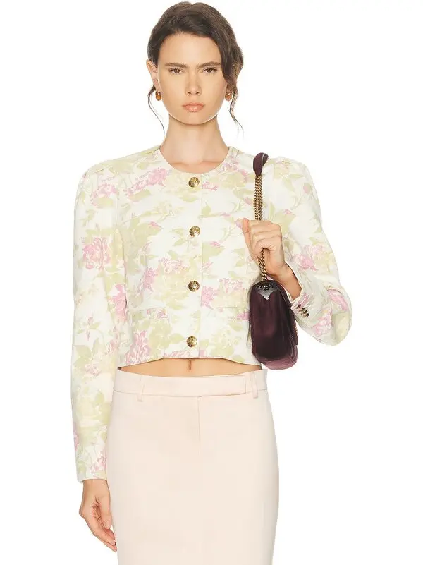 Citizens Of Humanity Anita Puff Sleeve Jacket - English Rose