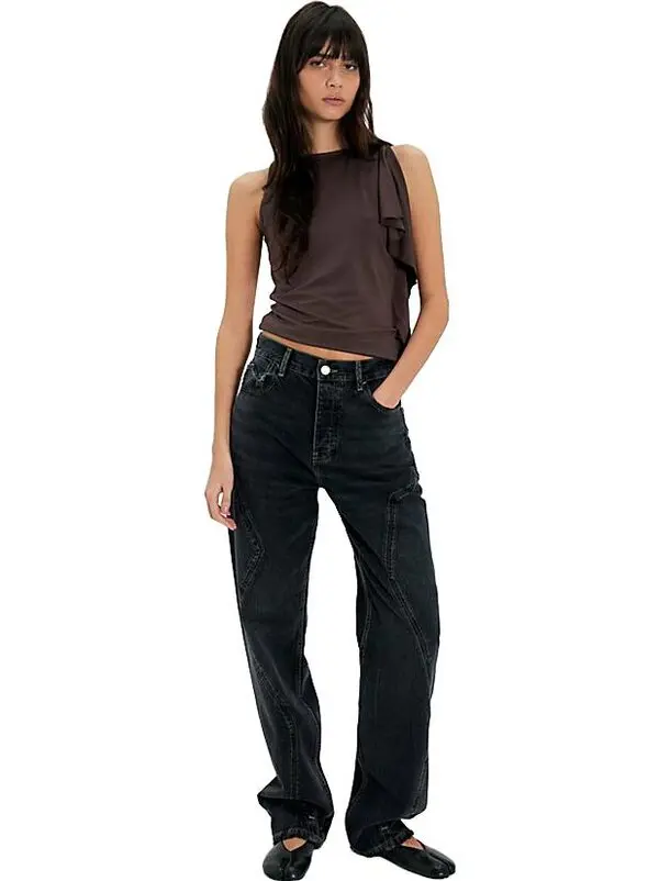 DALA Twisted Alley Bootcut Jeans - Hurricane