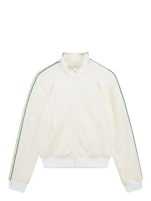 Casablanca Laurel Track Zip Jacket - White