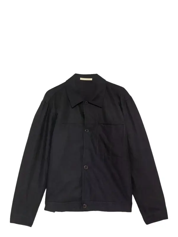 Norse Projects Arresskov Twill Overshirt Jacket - Black