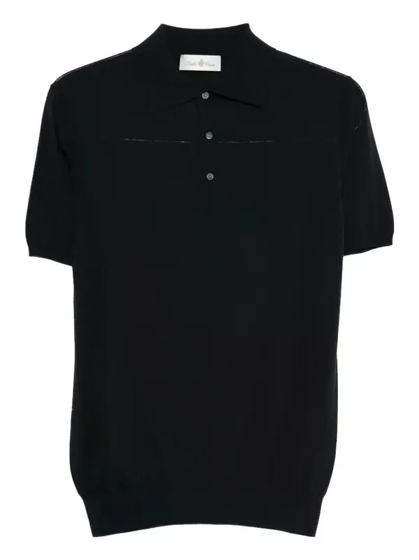 DELLA CIANA Short-sleeve Polo Shirt - Blue