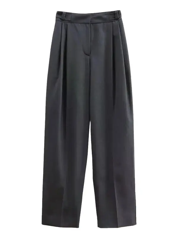 REJINA PYO Eunah Pleated Trousers - Grey