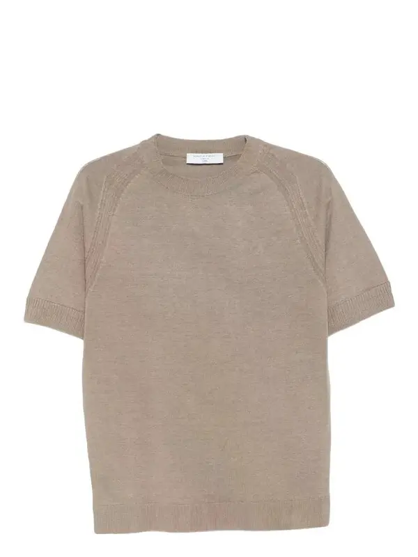 DANIELE FIESOLI Short-sleeve T-shirt - Neutrals