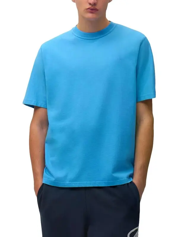 ARTE ANTWERP Print-detail Short-sleeve T-shirt - Blue