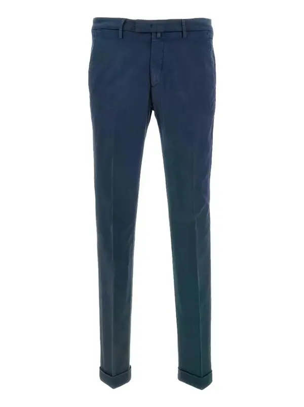 BRIGLIA 1949 American Pockets Chino Trousers - Blue