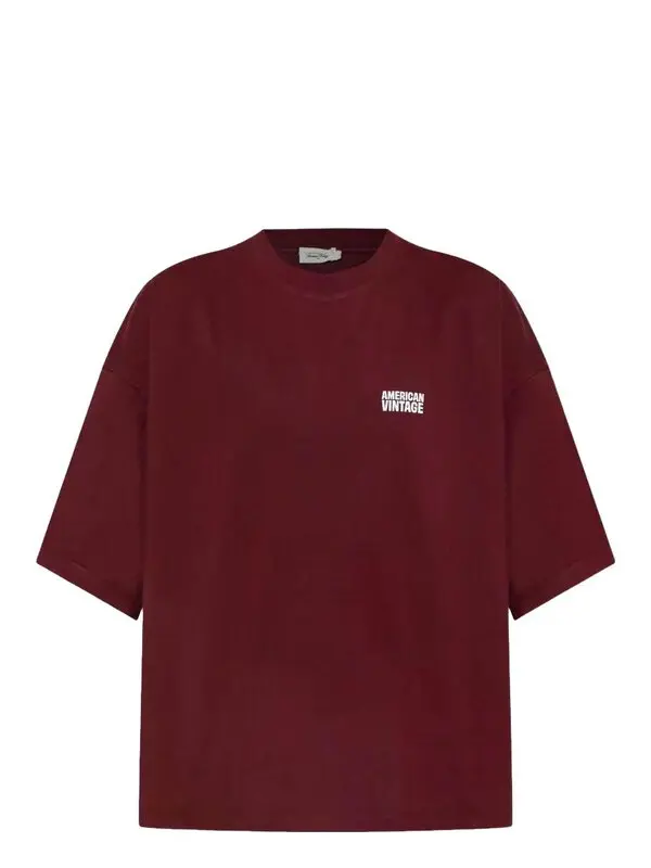 American Vintage Gixy T-shirt - Red