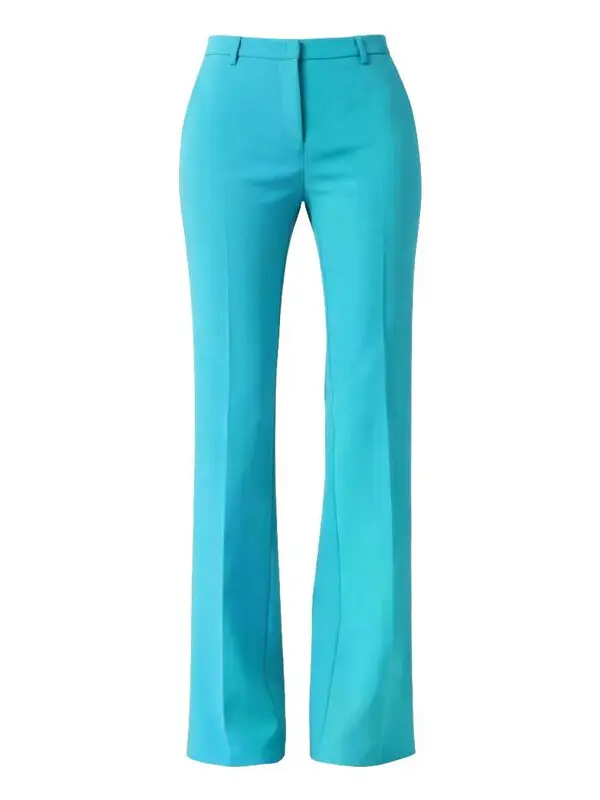 Pinko Straight-cut Pleated Trousers - Blue