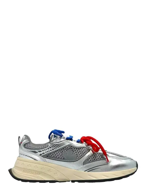Dsquared2 Sprinter Panelled Sneakers - Silver