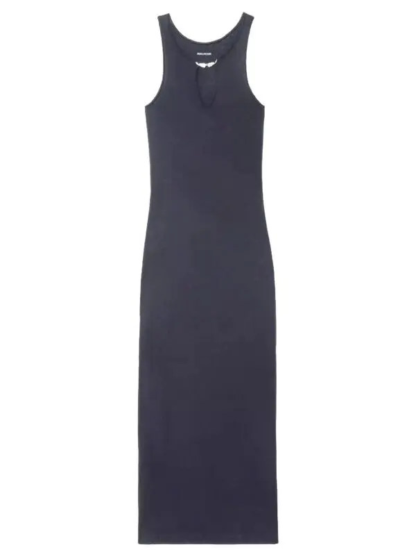 Zadig&Voltaire Tiffania Lin Lave Cutout Maxi Dress - Grey