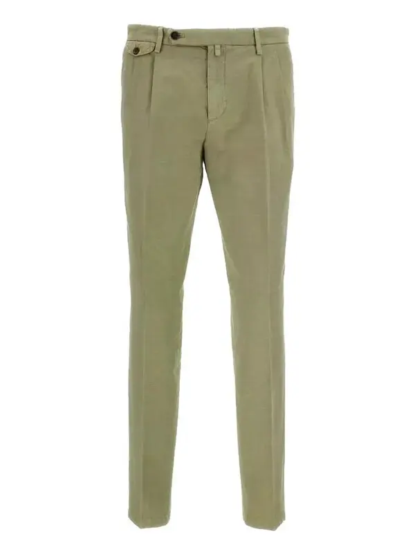 BRIGLIA 1949 Pleated Trousers - Green