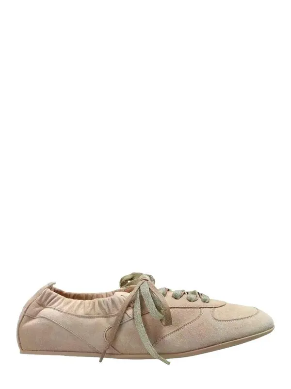 Agl Sueded Lace-up Sneakers - Pink