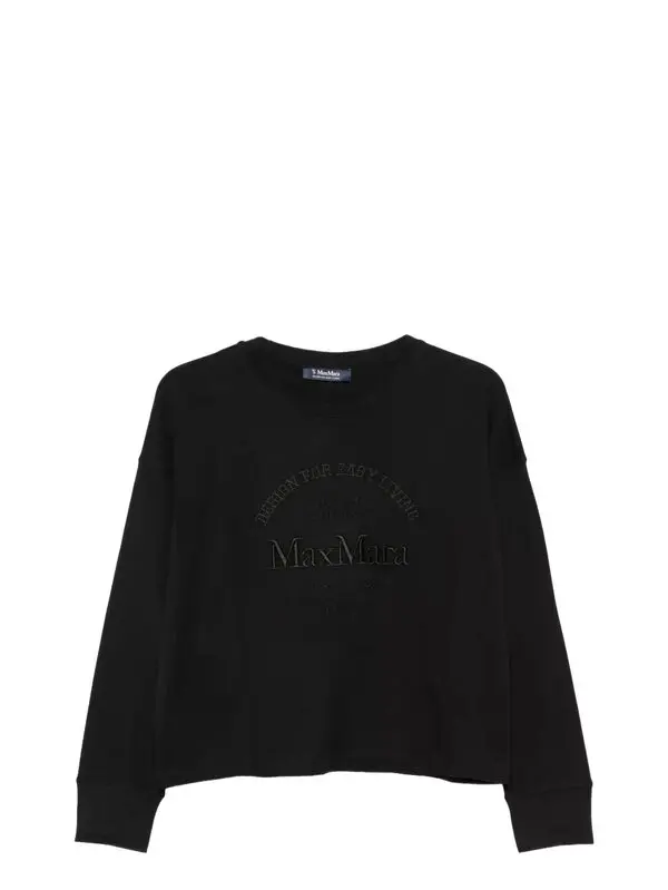 Max Mara Logo Sweatshirt - Black