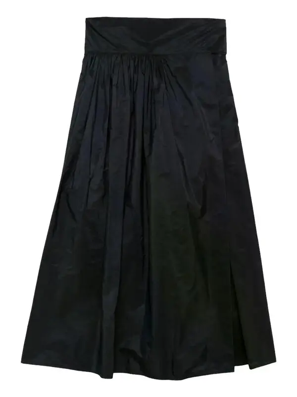 CO.GO Tie-fastening Maxi Skirt - Blue