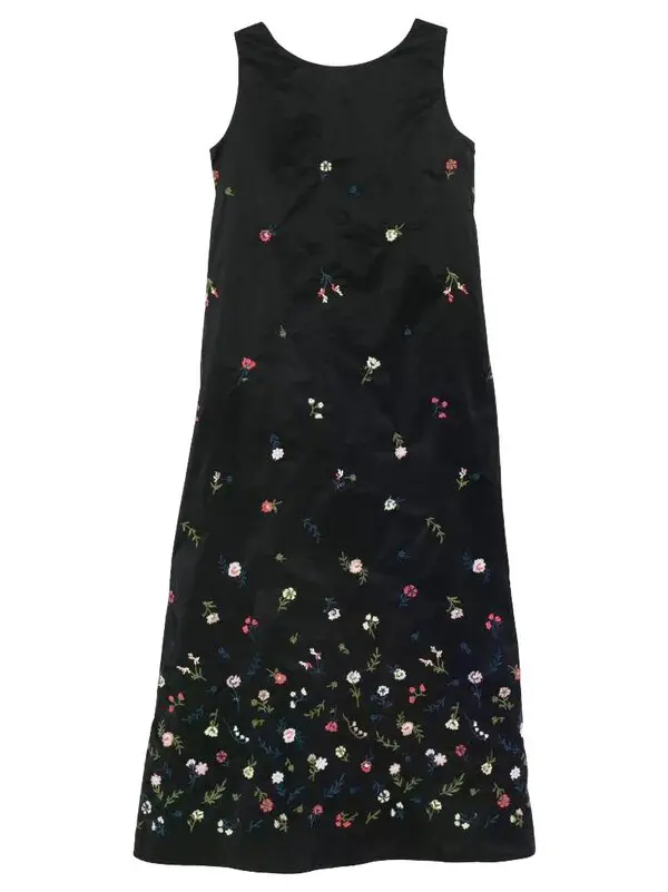 CO.GO Floral Print Dress - Black