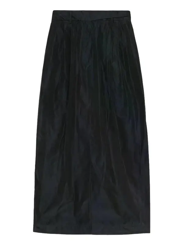 CO.GO Belt-loop Maxi Skirt - Blue