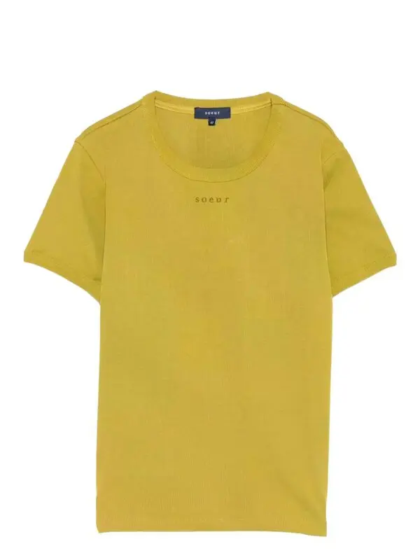 Soeur Aristide Cotton T-shirt - Yellow