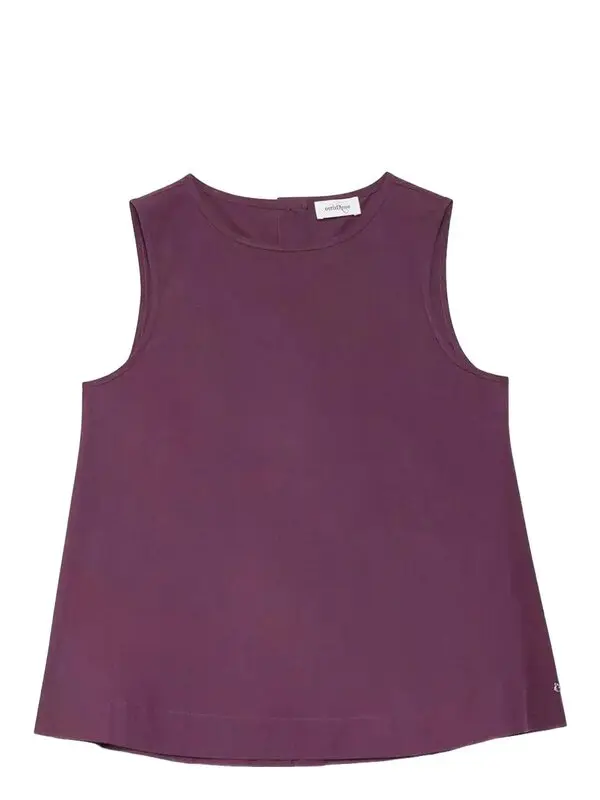 OTTOD'AME Sleeveless Tunic Top - Purple