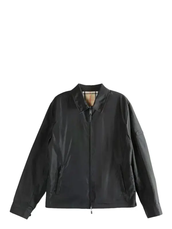 Burberry Zip Collar Jacket - Black