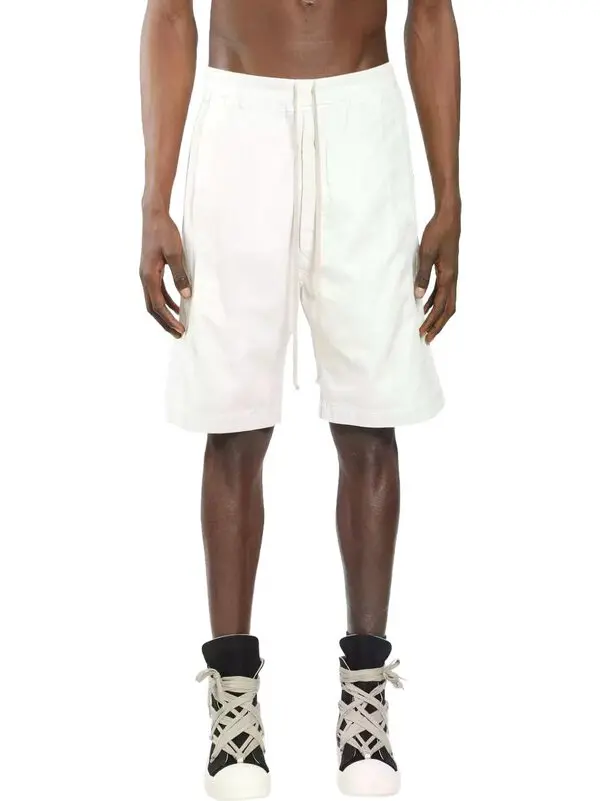 Rick Owens Wide Pusher Shorts - White
