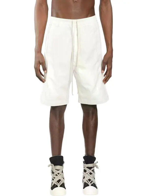 Rick Owens Wide Pusher Shorts - White