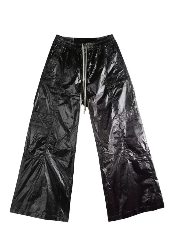 Rick Owens Cargo Drawstring Trousers - Black