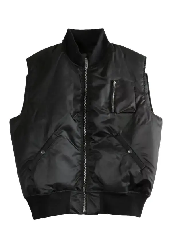 Rick Owens Sleeveless Jacket - Black