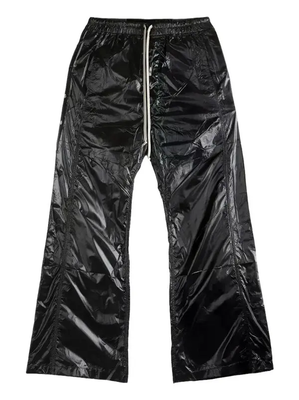 Rick Owens Drawstring Side-button Trousers - Black