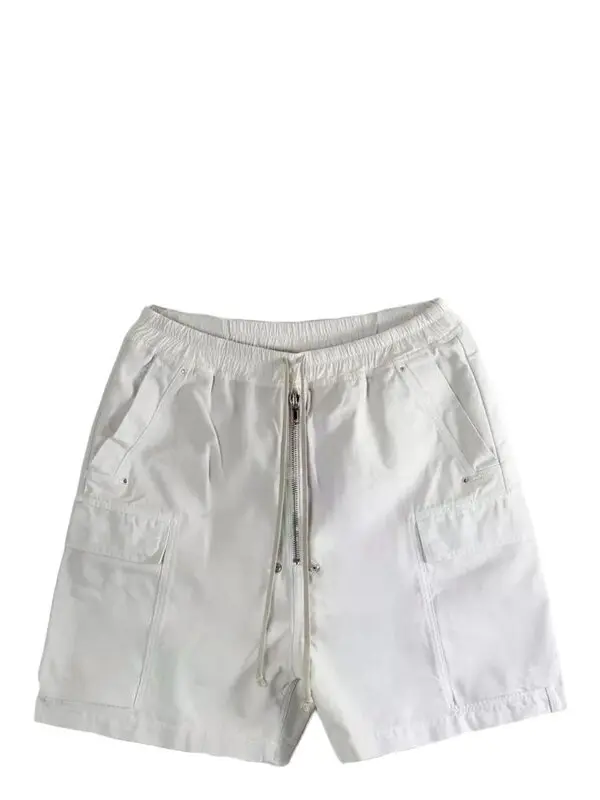 Rick Owens Cargo Zip Shorts - White