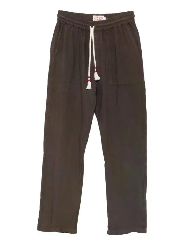 MC2 SAINT BARTH Calais Drawstring Trousers - Brown