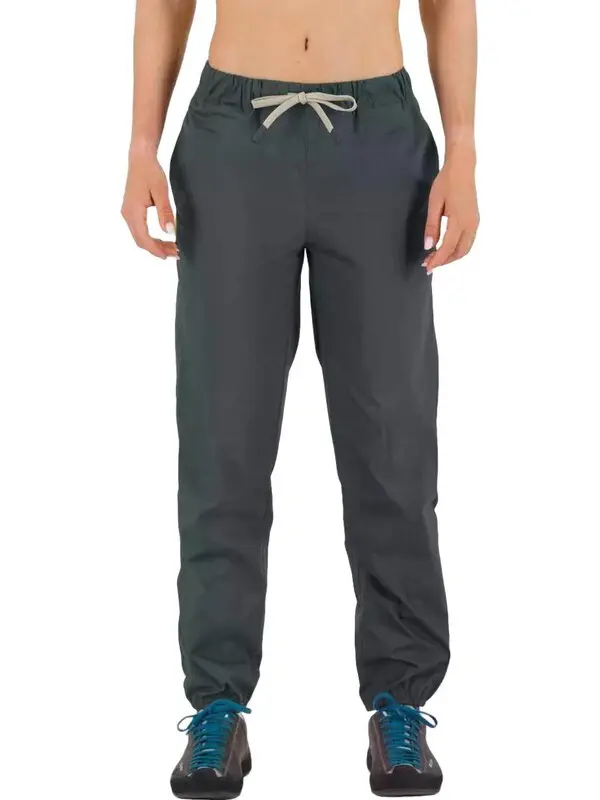 KARPOS Acero W Drawstring Trousers - Grey