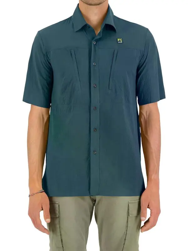 KARPOS Salatis Buttoned Shirt - Blue
