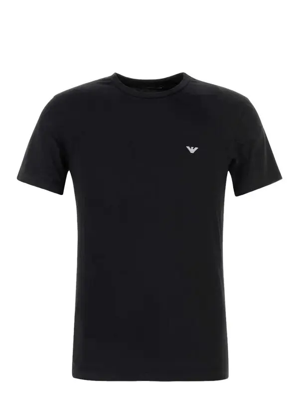 Emporio Armani Logo T-shirt - Black