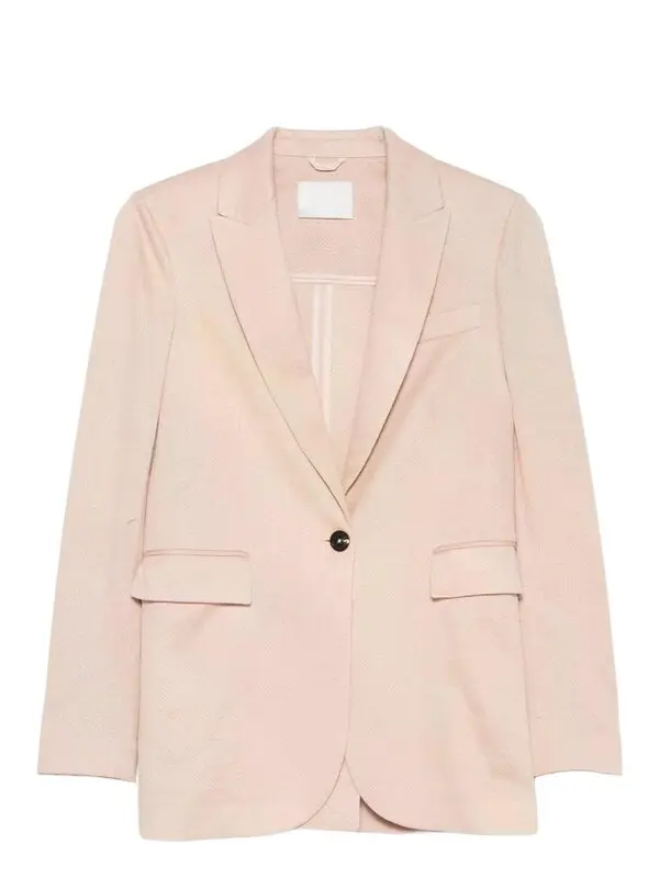 CIRCOLO 1901 Notched Pocket Blazer - Neutrals