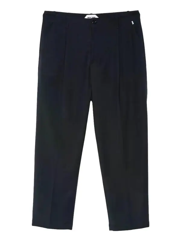 NEW YORK RESIDENT Pleated Trousers - Blue
