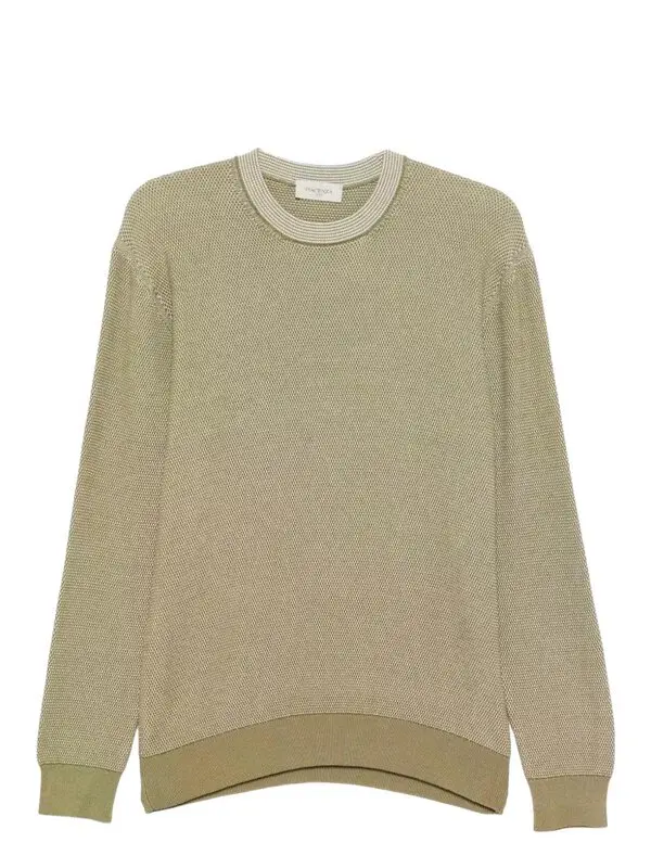 PIACENZA CASHMERE 1733 Crew Neck Sweater - Green