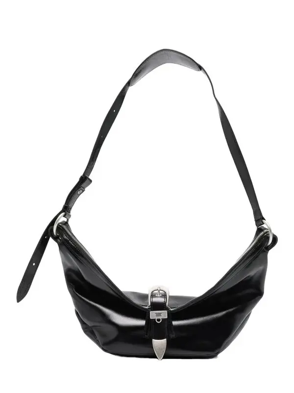 MARGESHERWOOD Belted Shoulder Bag - Black