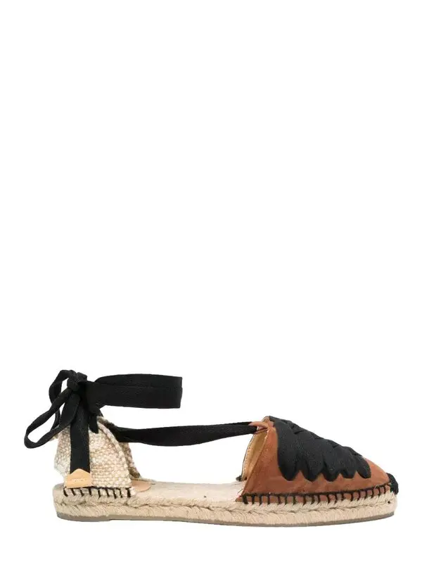 CastaÑer Kiva Braided Espadrilles - Brown