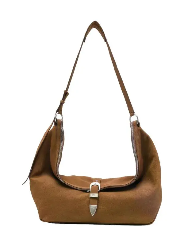 MARGESHERWOOD Belted Shoulder Bag - Brown