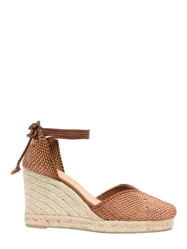 CastaÑer Cora Ankle-tie Espadrilles - Brown