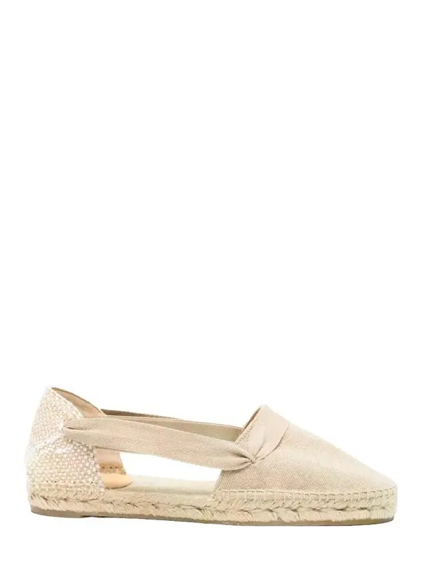 CastaÑer Kaia Cut-out Espadrilles - Neutrals