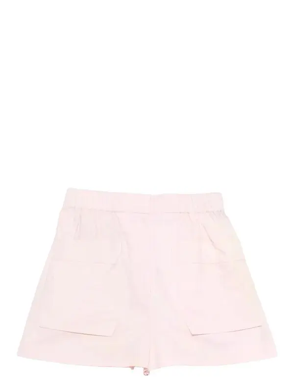 Maje Elastic-waistband Shorts - Pink