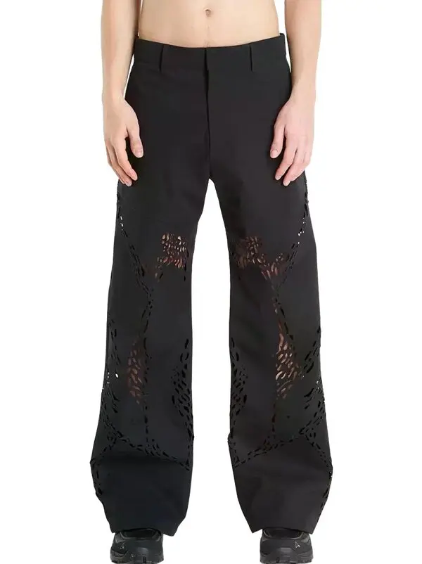 HELIOT EMIL Roan Trousers - Black
