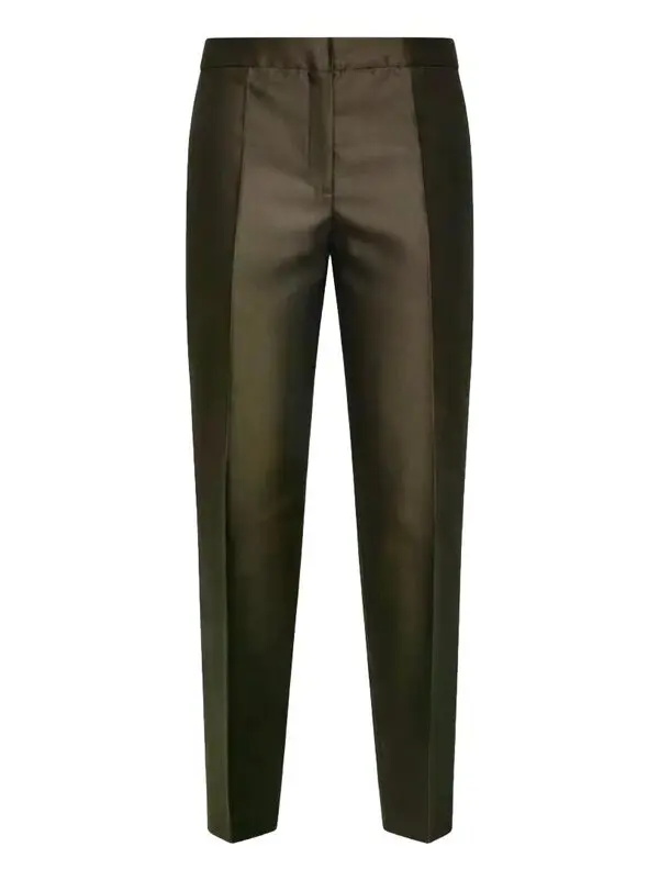 Max Mara Pressed Trousers - Green