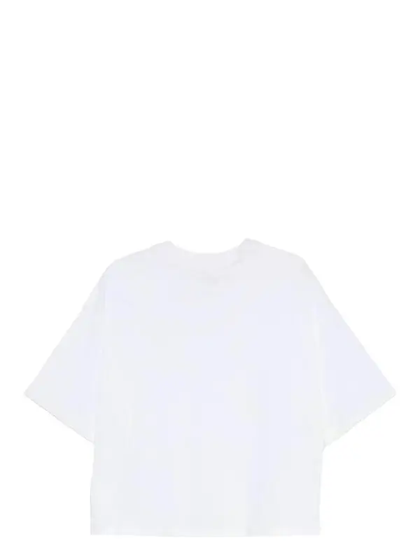 TELA Short-sleeve T-shirt With Studded Detail - White