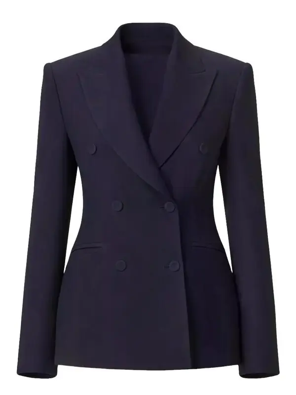 Liviana Conti Double-breasted Blazer - Blue