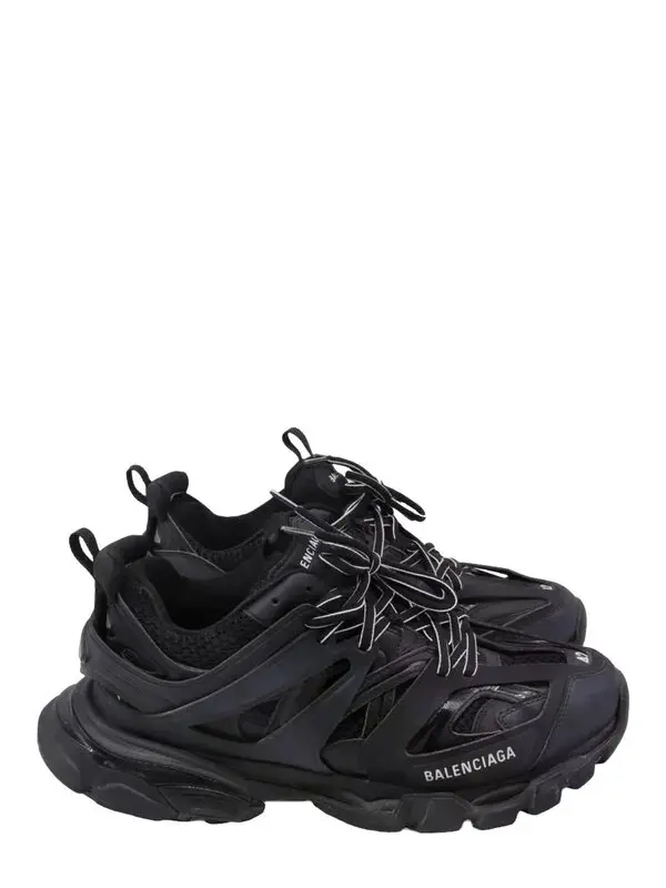 Balenciaga Vintage Layered Sneakers - Black