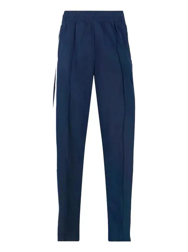 Adidas Side Stripe Popper Trousers - Blue