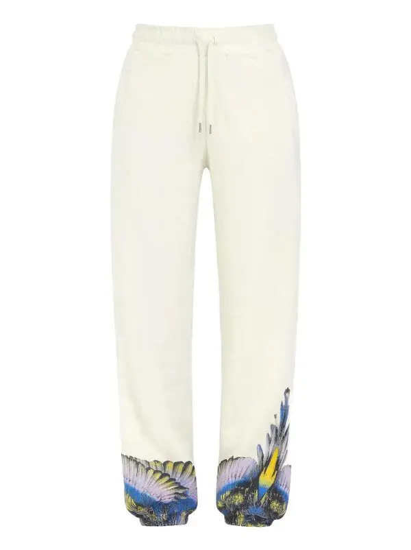 COUNTY OF MILAN Graphic Trousers - Neutrals