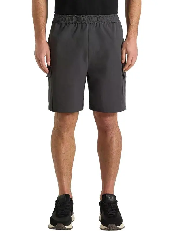 Manière De Voir Technical Cargo Shorts - Grey